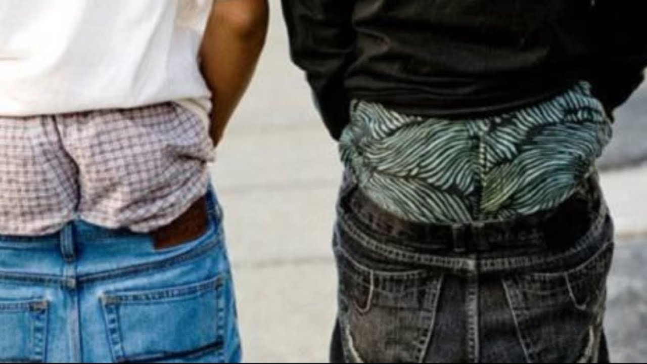 SAGGING EPIDEMIC: Why You Should Rethink this Fashion Choice - YouTube