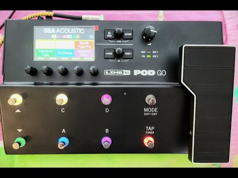 Pod Go for Acoustic? (And Free Presets!!) - YouTube