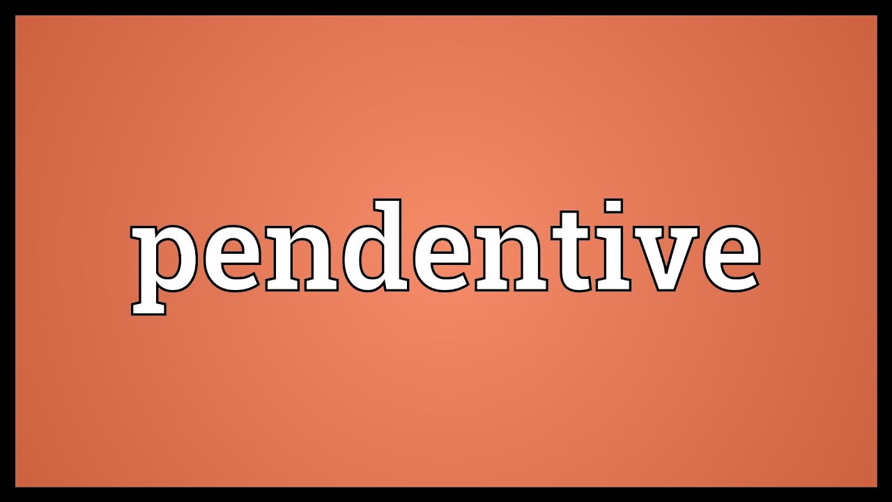 Pendentive Meaning - YouTube