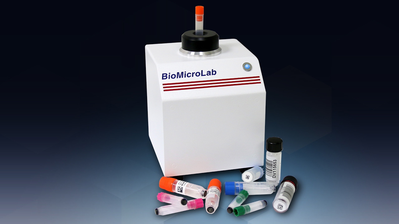 BioMicroLab SampleScan Plus Single Tube Reader - YouTube