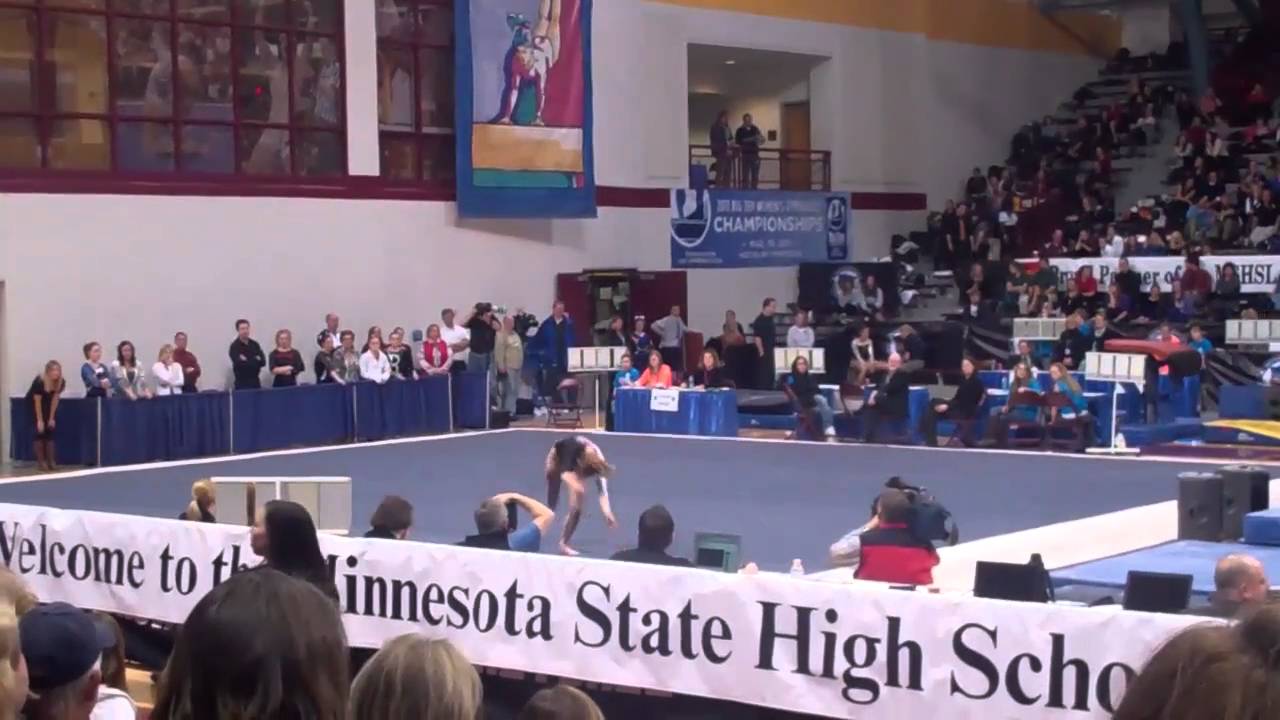 JULIA Stedman MINNESOTA STATE HIGH SCHOOL FLOOR CHAMPION! - YouTube