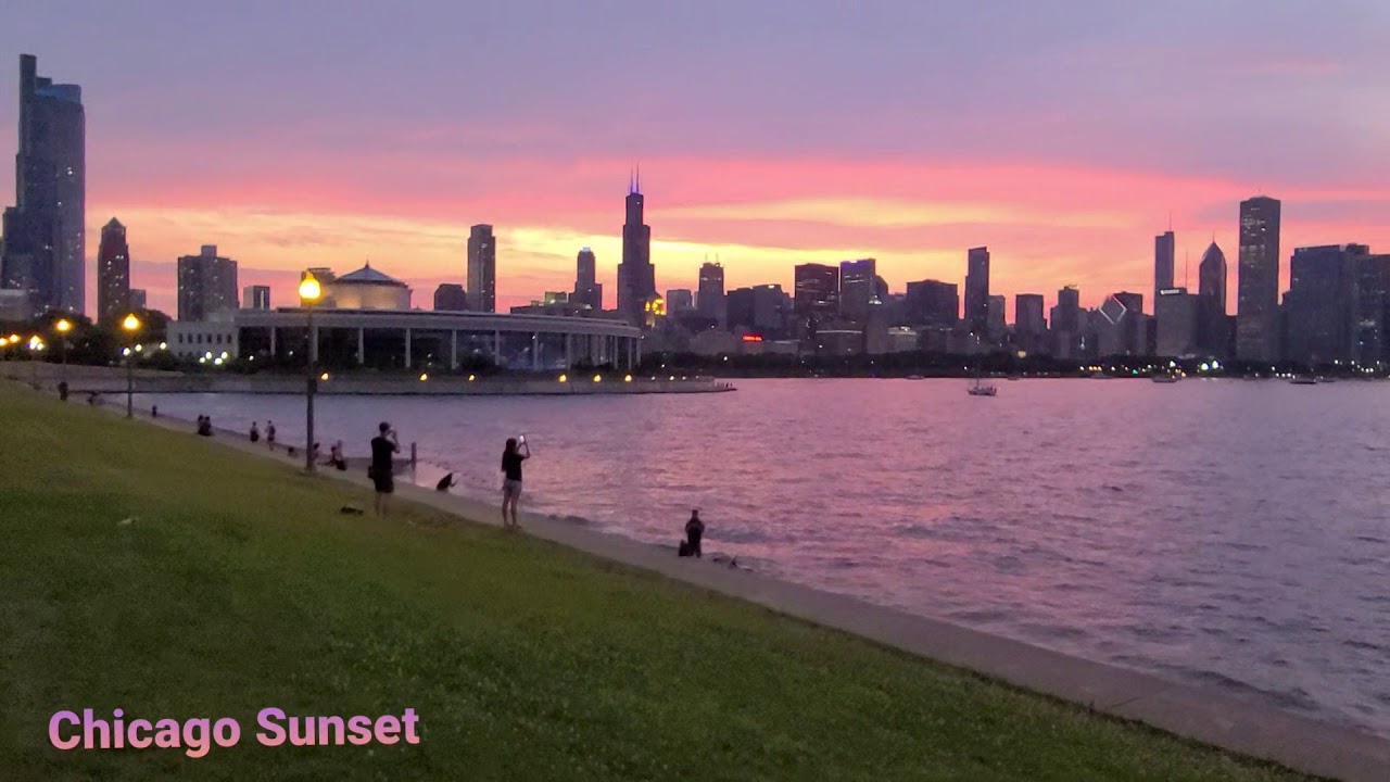 Chicago Sunset 07/08/2020 - YouTube