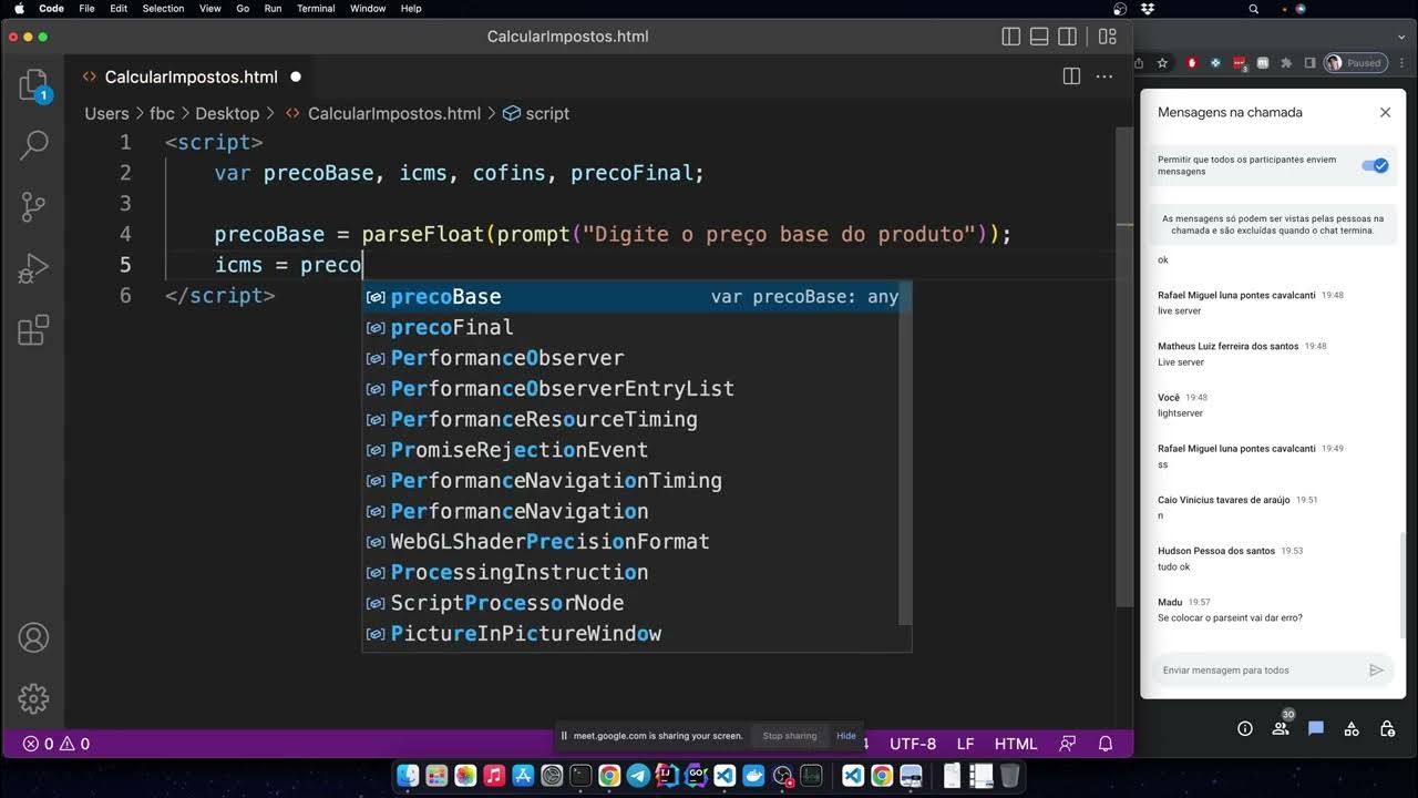 Introdução à Programação - Exercícios em JavaScript (Cap. 5) - YouTube