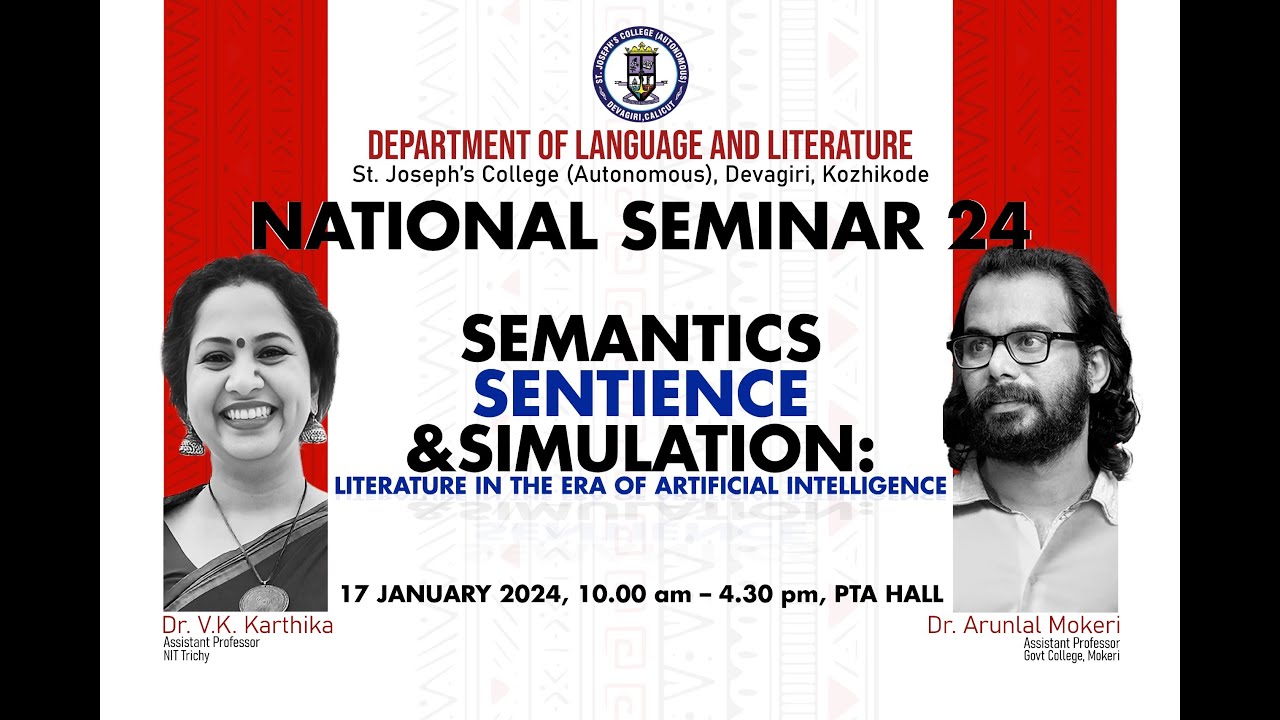 Semantics, Sentience & Simulation: Literature in the Era of AI | Dept ...