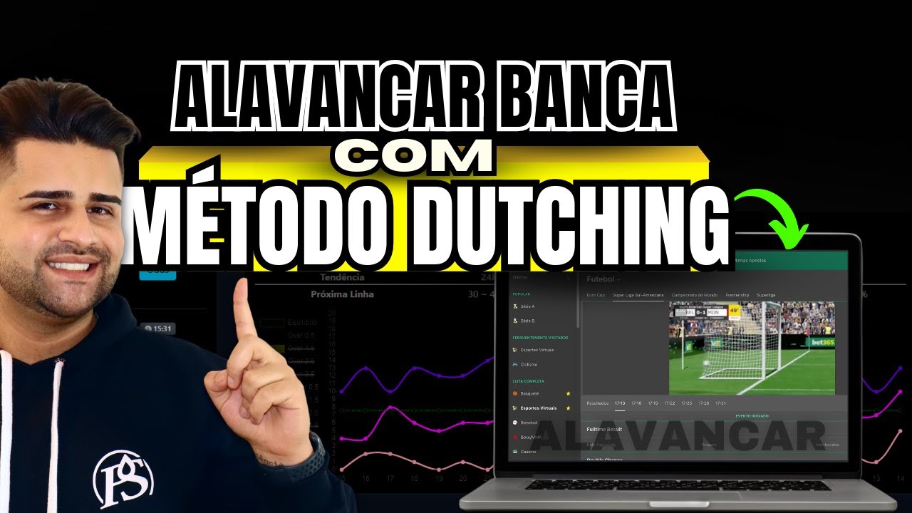 [BET365] ALAVANCAGEM de BANCA com método DUTCHING - YouTube