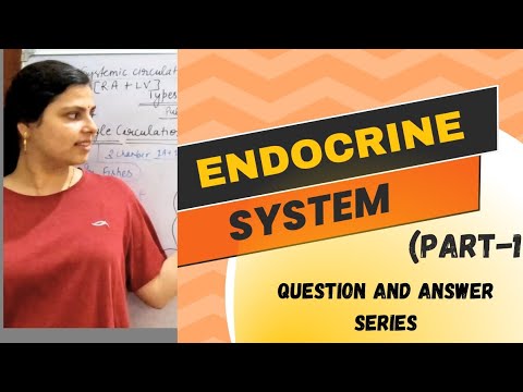 Endocrine system ( Part-1) |Question and Answer Series - YouTube
