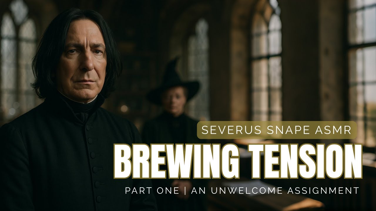 Severus Snape ASMR | You're His New Research Partner | Brewing Tension ...