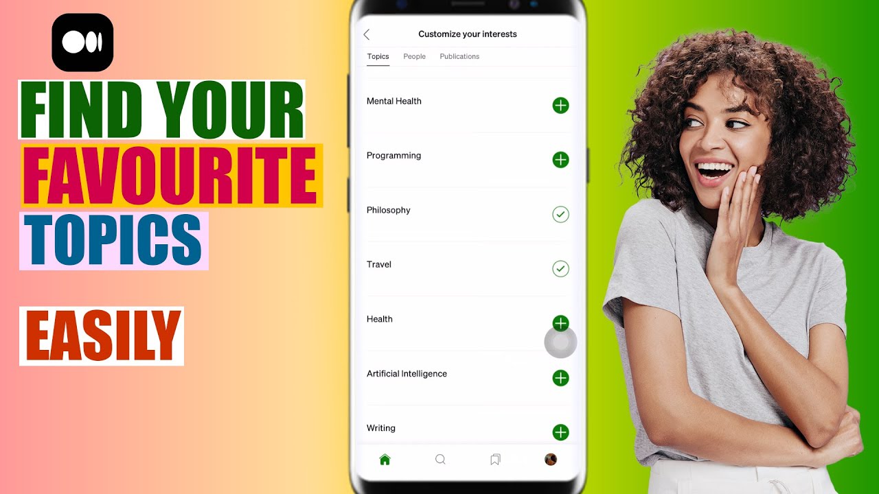 Medium Account Tutorial | Discovering Topics on Medium - YouTube