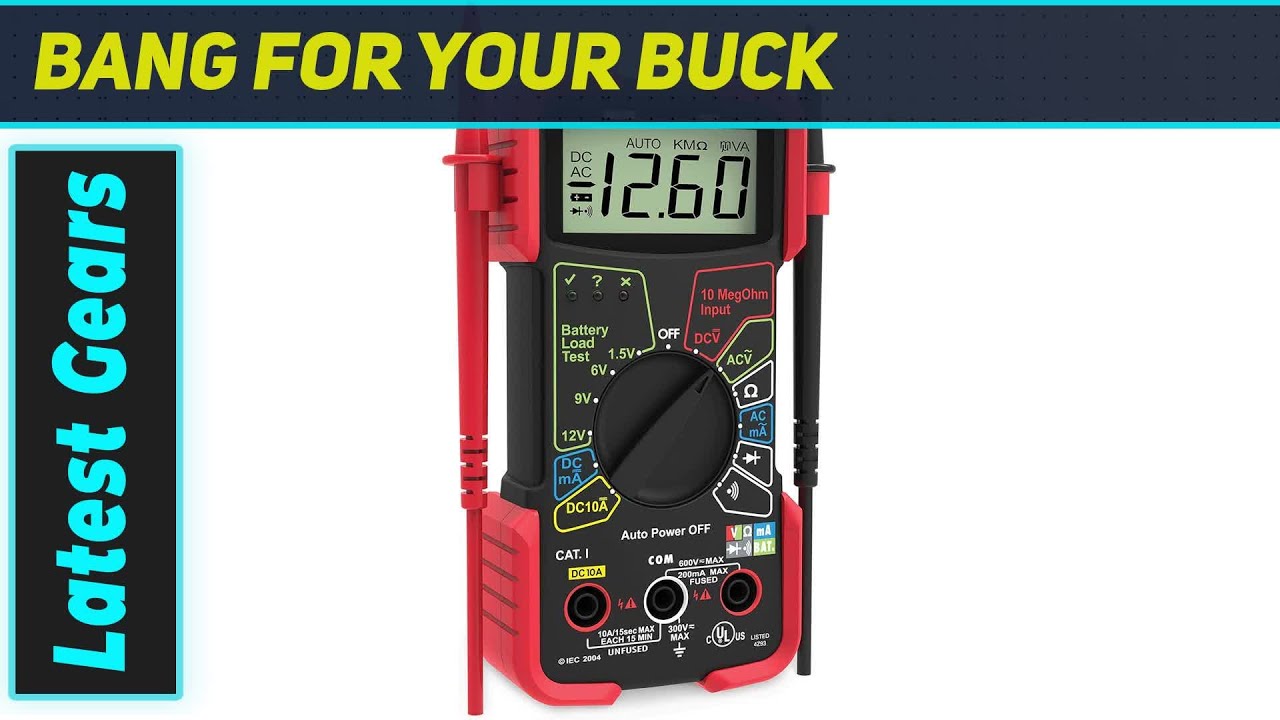INNOVA 3320 Multimeter: A Great Value? - YouTube
