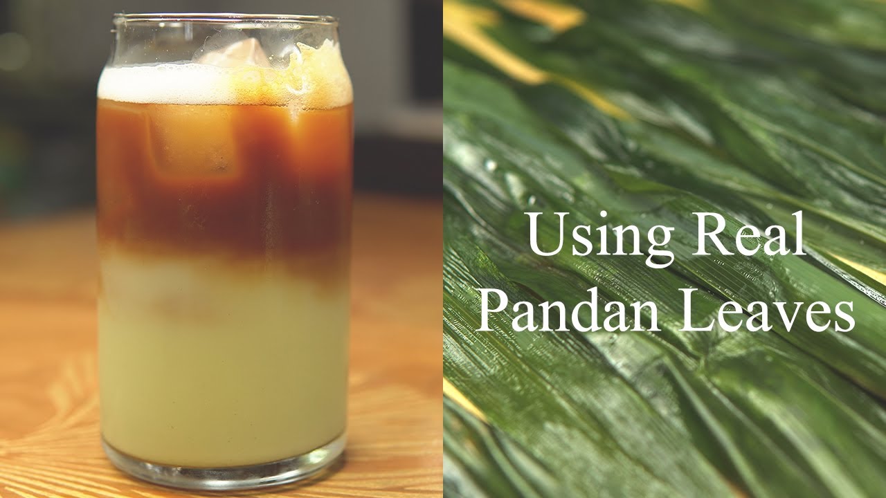 How to Make a Pandan Latte at Home - YouTube