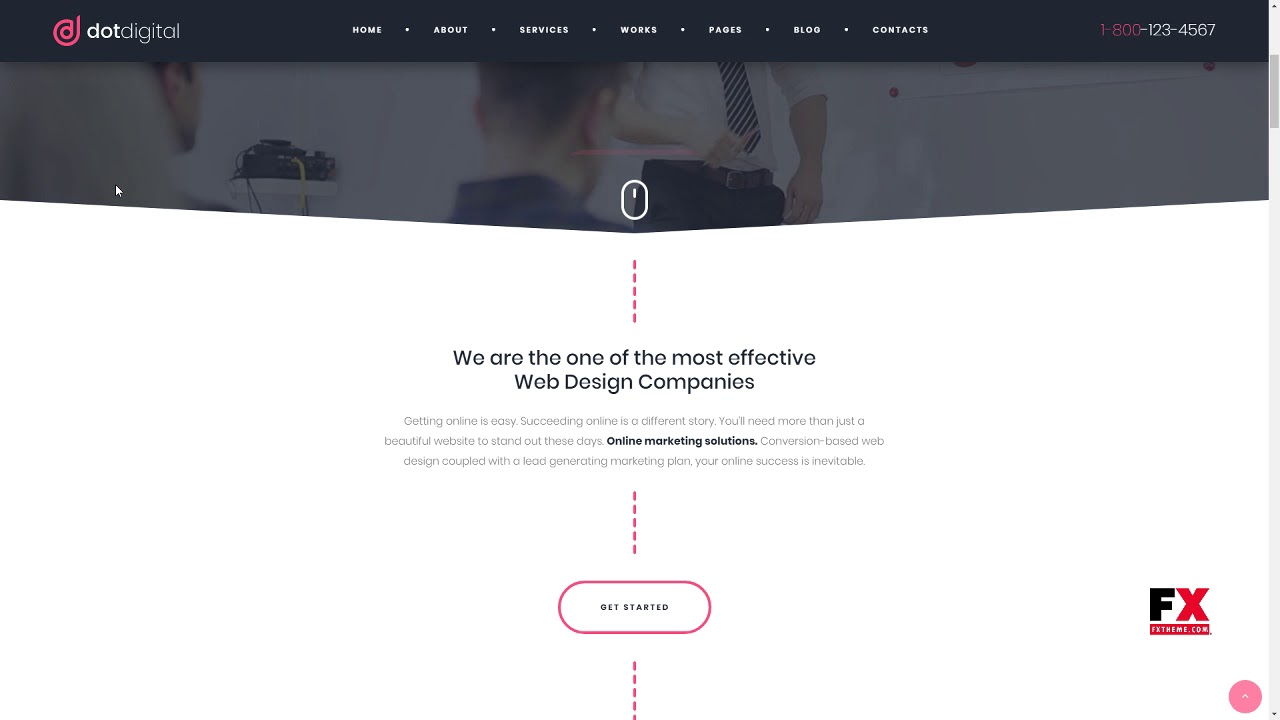 DotDigital -“ Web Design Agency WordPress Theme Ste Montague - YouTube