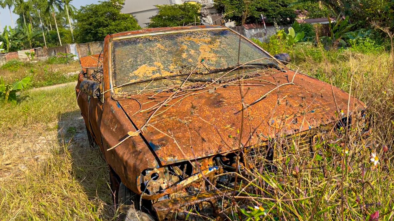 Restoration BMW convertible car | Restoring Old car up BMW Roadster # ...