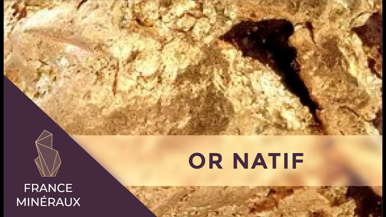 L'Or Natif | Lithothérapie | France Minéraux - YouTube