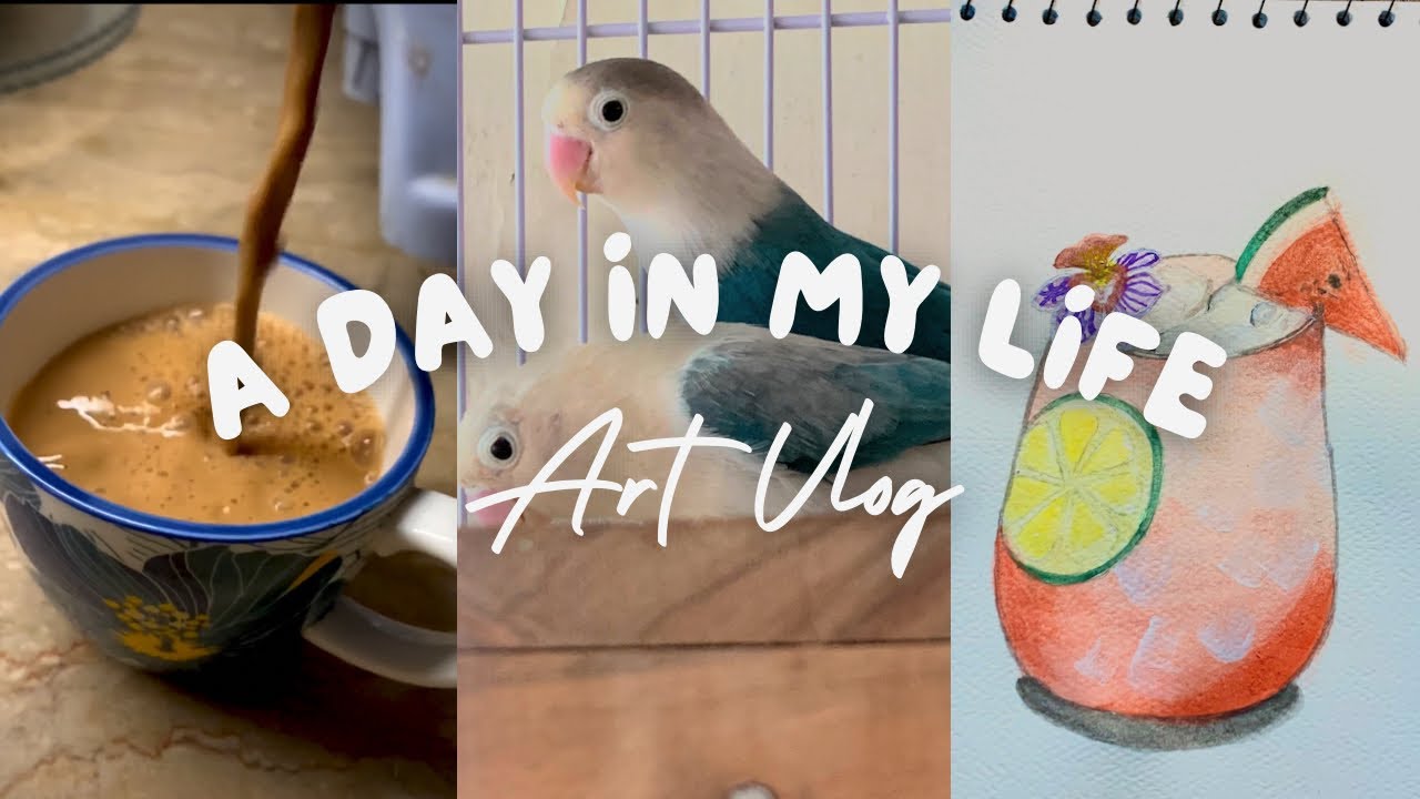 A Day in the Life of an Artist • - YouTube