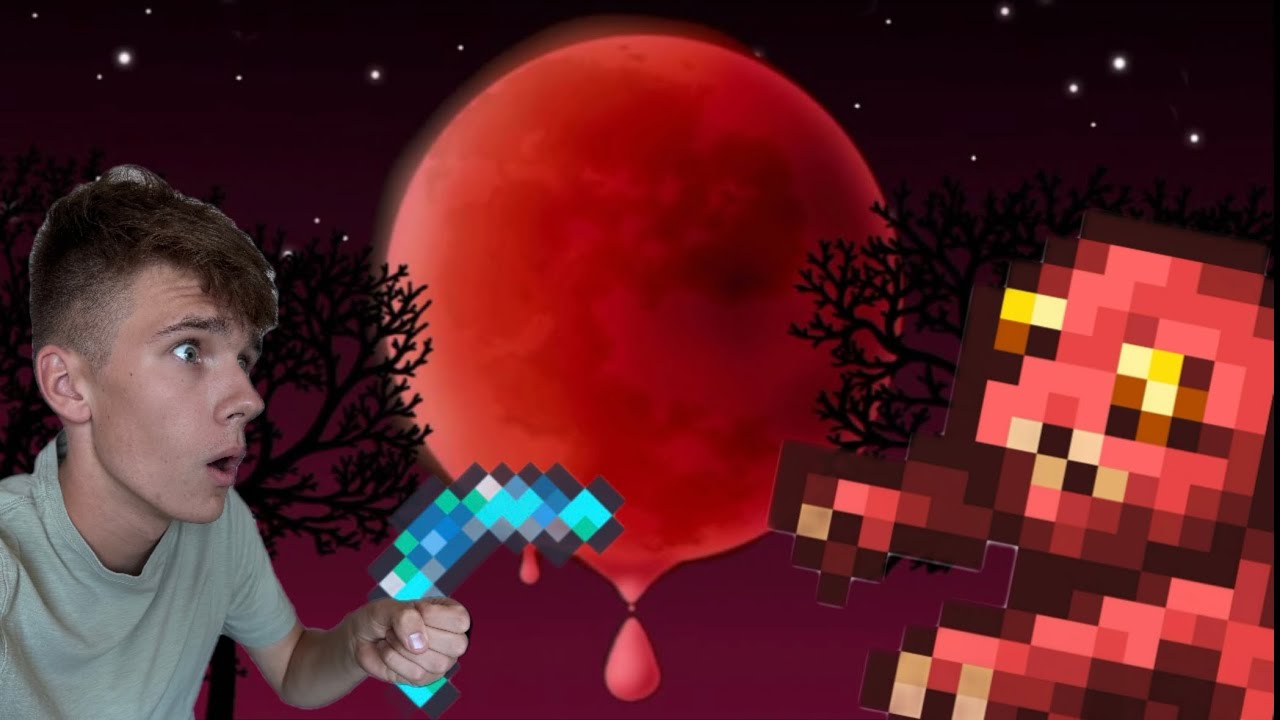 The Blood Moon... | Terraria #3 | GWP_Roman - YouTube