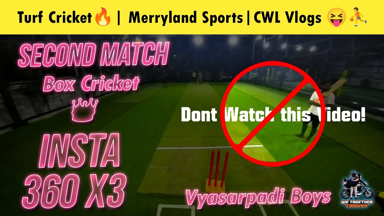 Full Match at Merryland Sports Chennai | Box Cricket on Turf | CWL ...