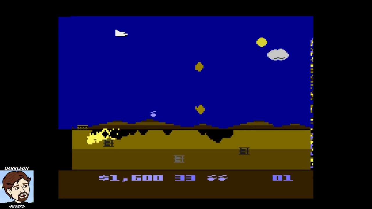Atari 8-bit - Chopper Hunt - YouTube