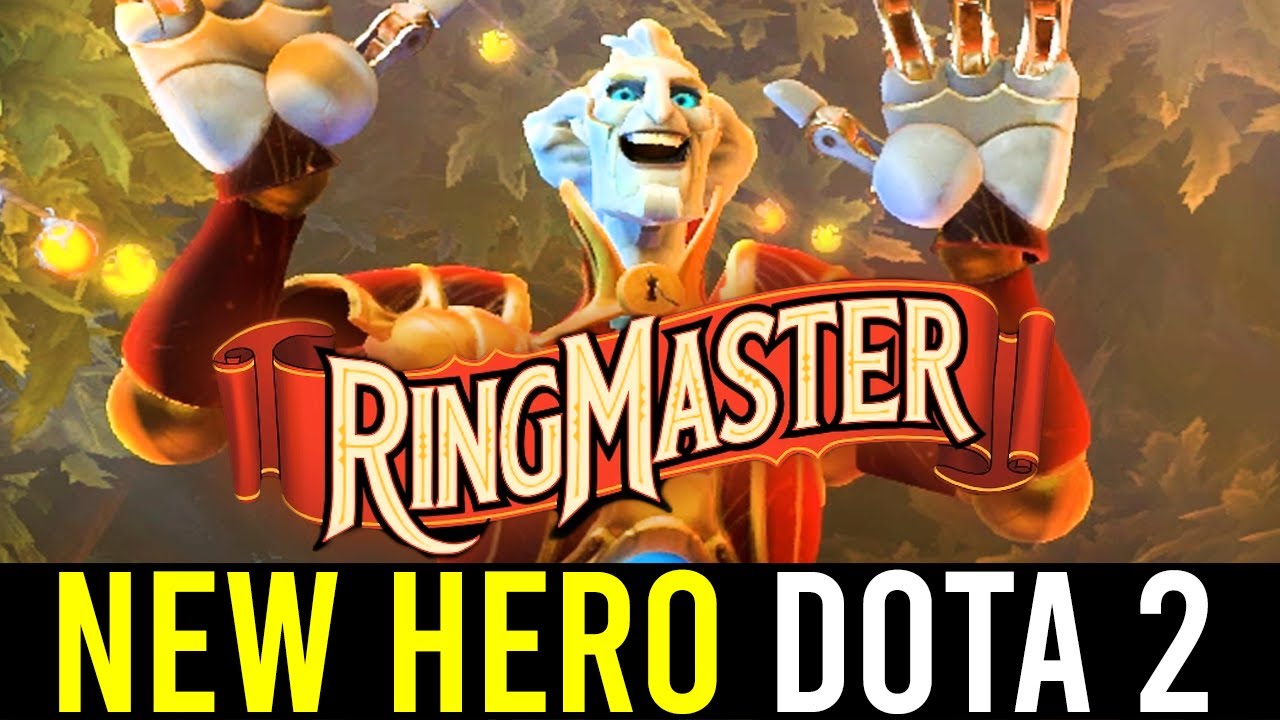 NEW DOTA 2 HERO!!! - "RINGMASTER" - YouTube
