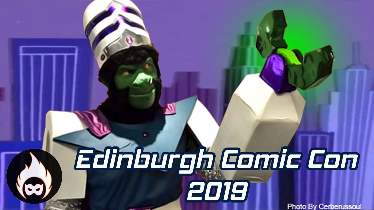 Edinburgh Comic Con 2019 + Mojo Jojo Cosplay - YouTube