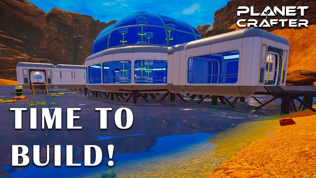 Base Building Time - The Planet Crafter Gameplay - YouTube