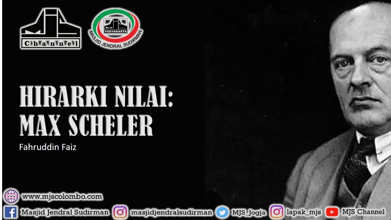 Ngaji Filsafat 371 : Max Scheler - Hirarki Nilai - YouTube