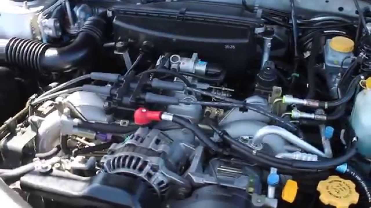2004 Subaru Legacy, Sil/Silver - STOCK# 7848B - Engine - YouTube