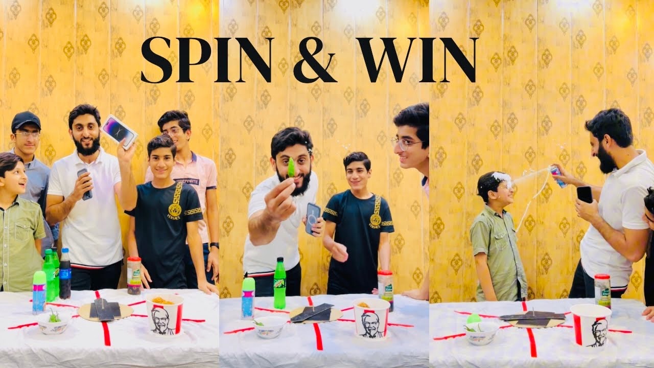 Spin & win Iphone 14 pro max😂 challenge - YouTube