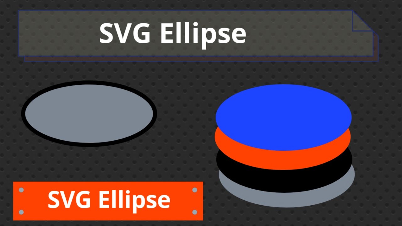 How To Create Ellipse Using Svg Ellipse Svg Html Css Future Exam Youtube