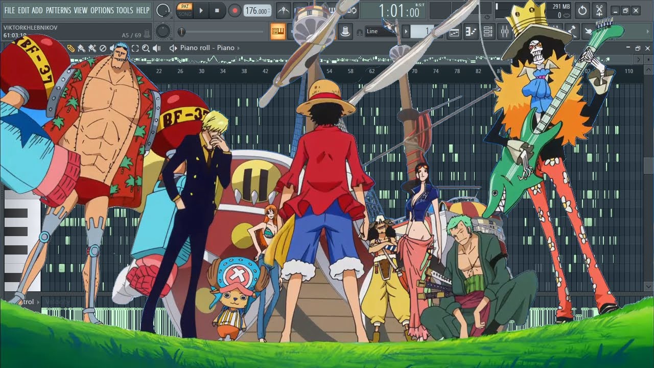 One Piece Opening 15 - We Go(AMV) - Piano - YouTube