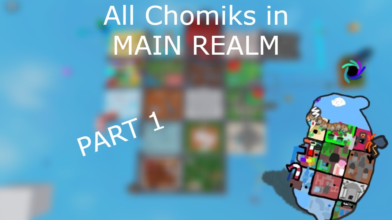 All Chomiks in MAIN REALM (PART 1) (OUTDATED) - YouTube