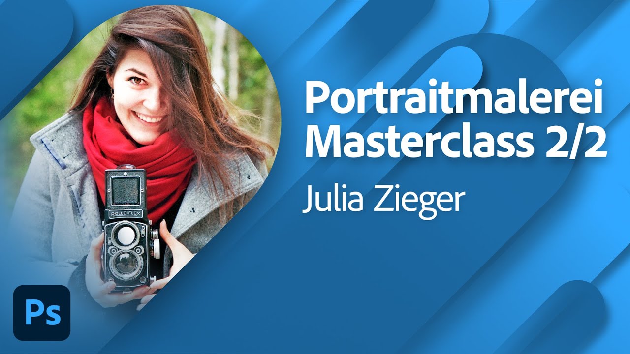 Portraitmalerei Masterclass mit Julia Zieger Teil 2/2 | Adobe Live ...