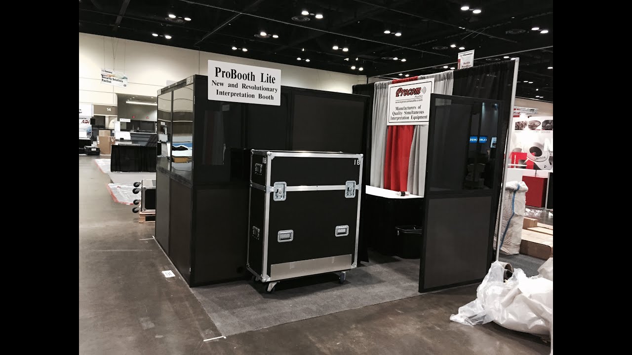 ProBooth lite ,compact simultaneous Translation Booth ( ISO 4043(2016 ...