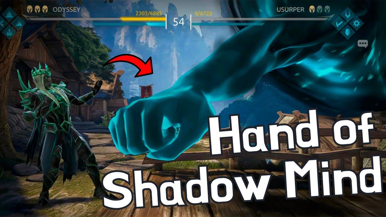 Shadow Mind Fist-bump all the Heroes 💀|| Shadow Fight 4 Arena - YouTube