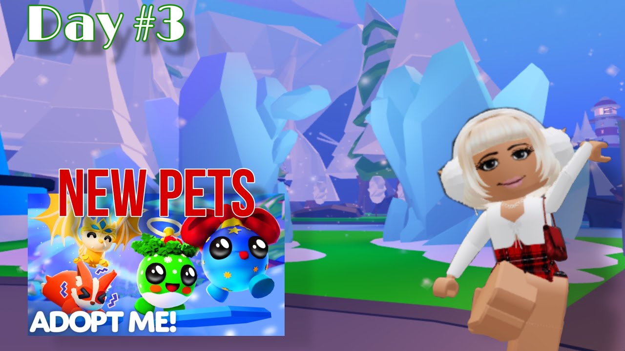 Day 3 New Sneak Peeks Of Adopt Me Christmas Update - YouTube