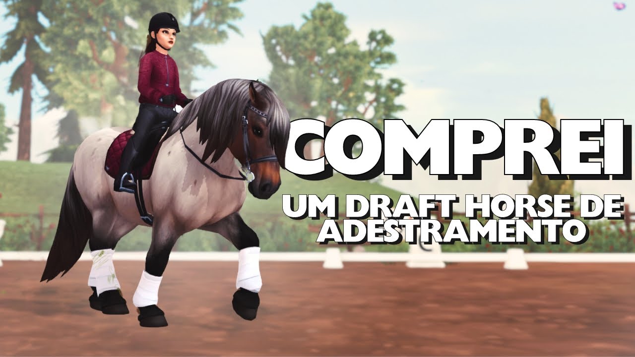 [SSO] COMPREI O NOVO CAVALO ARDENNES DO STAR STABLE ONLINE - YouTube