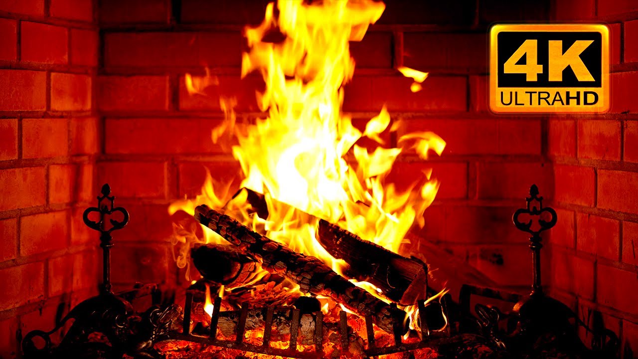 🔥 Fireplace NO ADS. Cozy Fireplace 4K Ultra HD - YouTube
