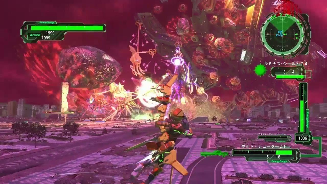 EDF 6 M147 Running Away from the Final Boss Minions run Inferno Wing ...