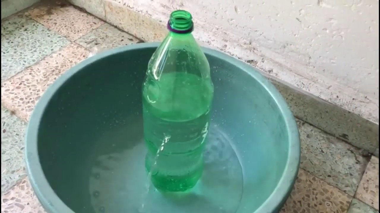 Ley de pascal experimento de la botella - YouTube
