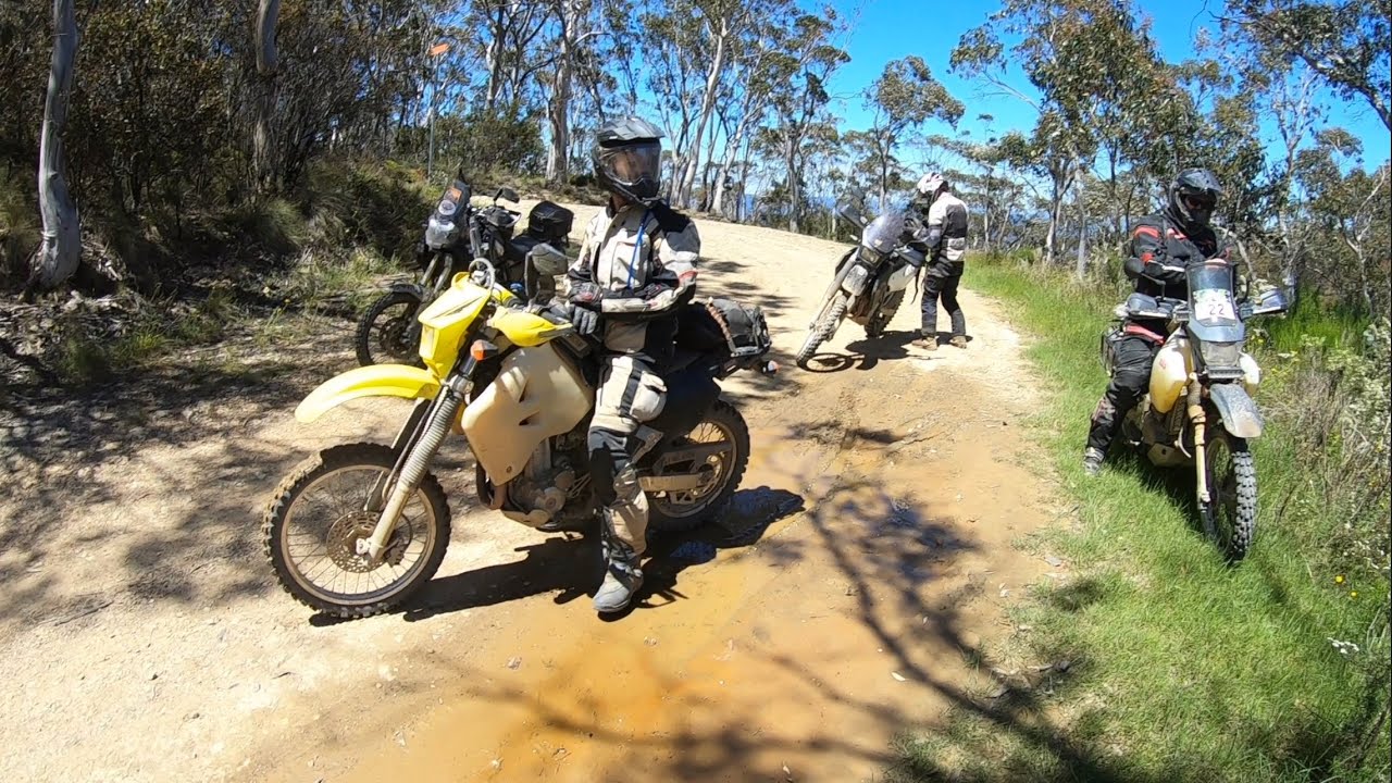 4 adventure bikes hit the High Country - YouTube