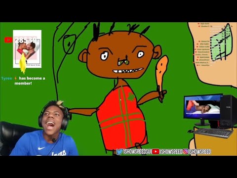 Speed reacts to his most Weird animated video 😂 - YouTube