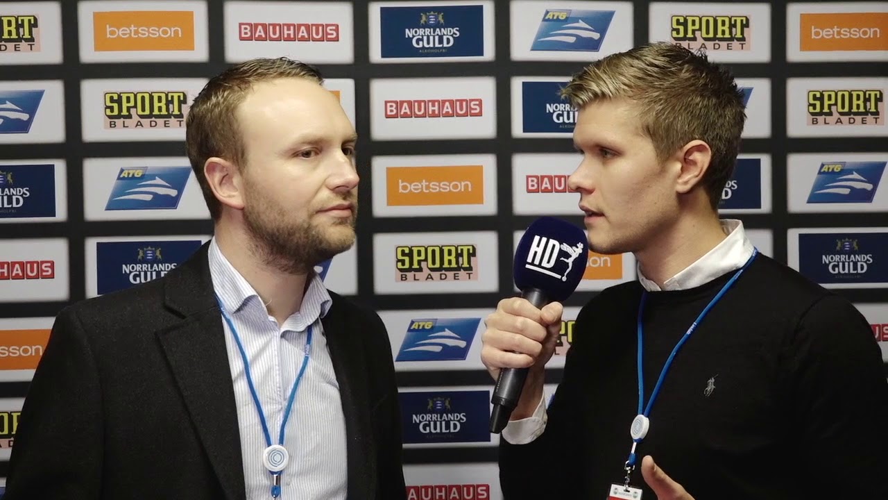 HD:s Daniel Rooth och Linus Ahlin efter Rögle - Luleå - YouTube