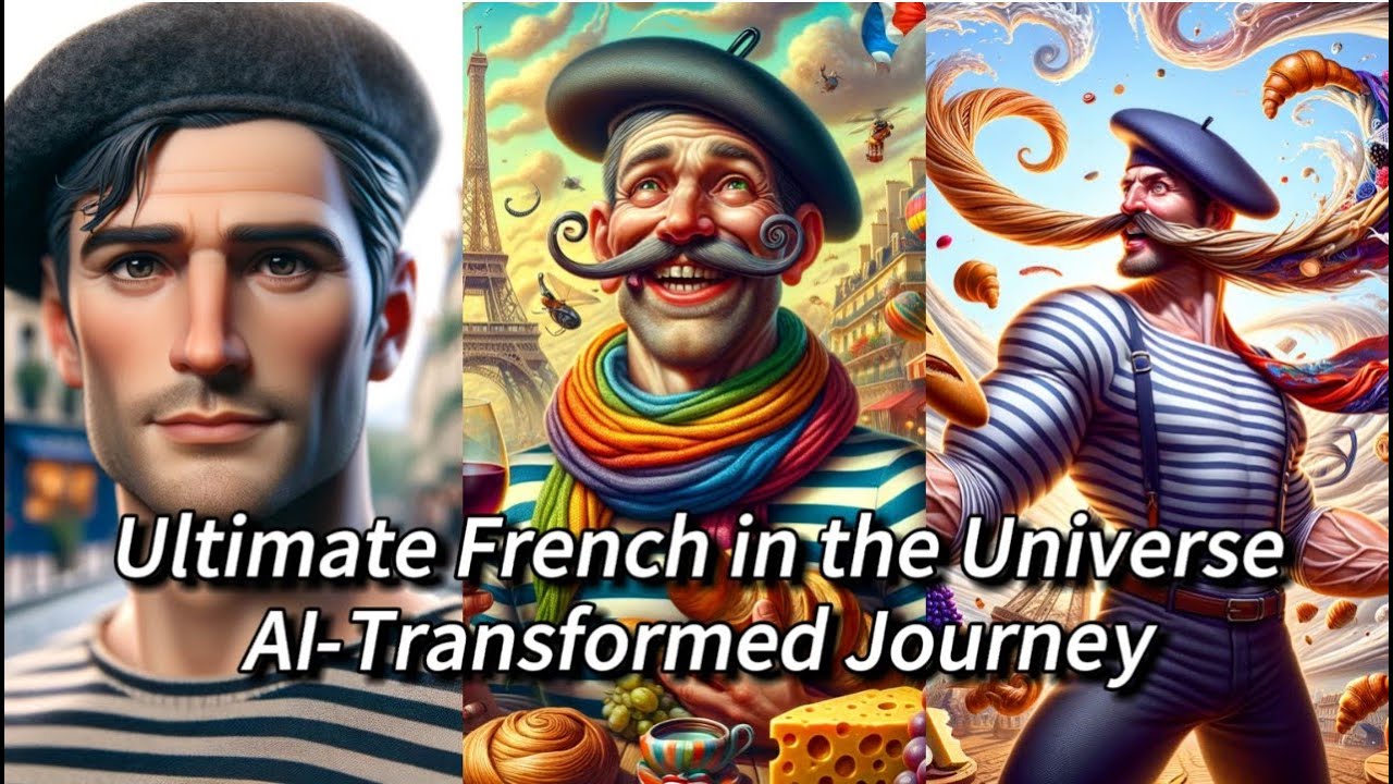 Asking AI to Create a French Man, and Making Him More and More French ...