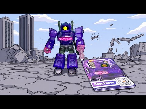 Shockwave Blokees Transformers Defender Version 3 Heavy Metal War - YouTube