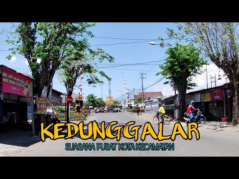 Jelajah desa kedunggalar dari ujung selatan sampai utara, suasana siang dan kondisi jalanan yg bagus