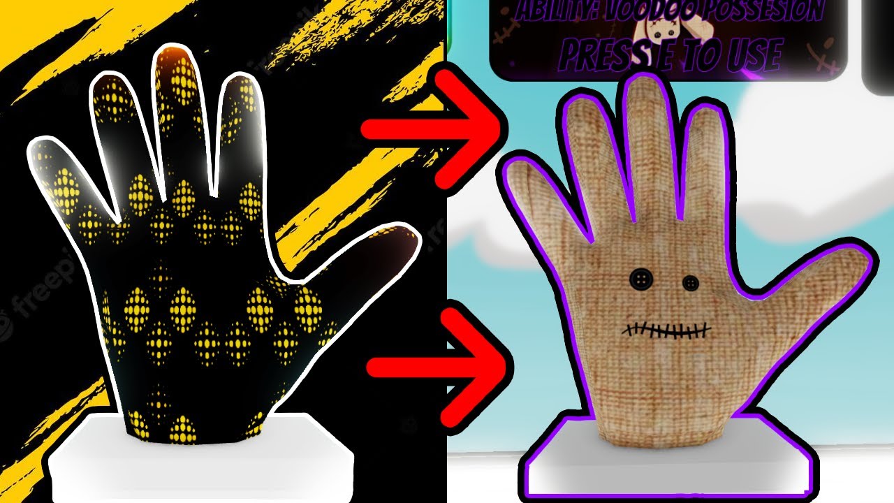 The Nerfed Version Of Gloves in Slap Battles - YouTube