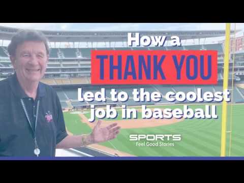 How a Thank You Led to the Coolest Job in Baseball - YouTube