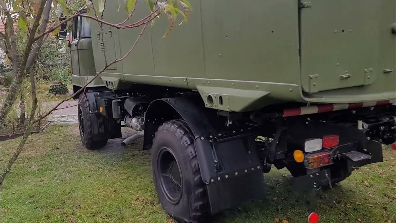 IFA L60 AC-N 6VD TMW Turbo erste Bewegung nach Wiederaufbau - YouTube