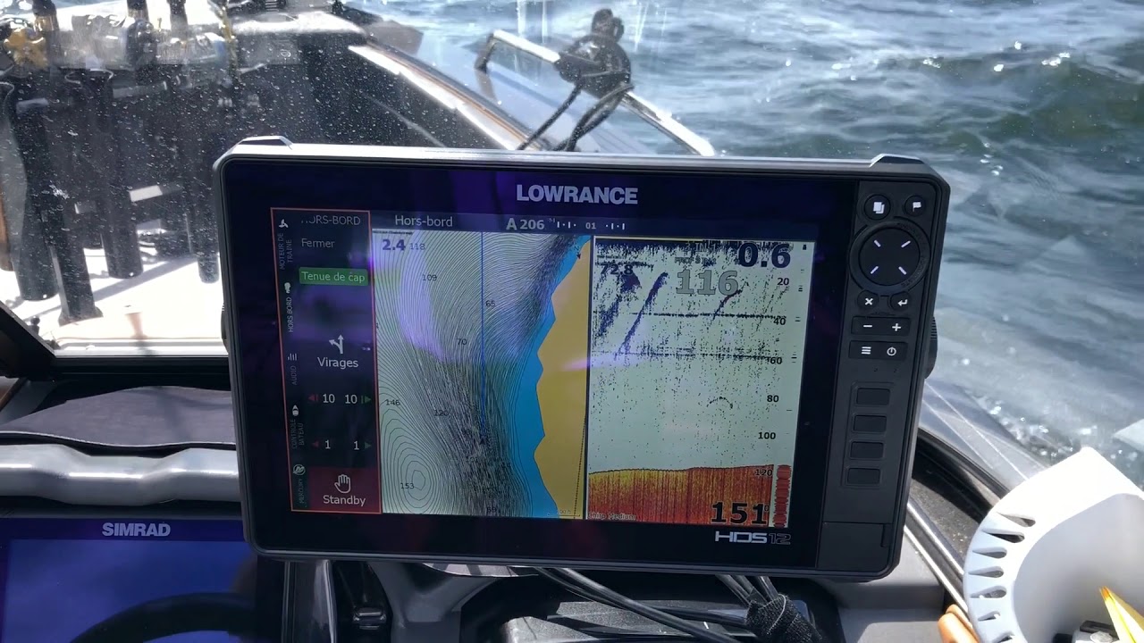 Lowrance NAC-1 auto-pilot - YouTube