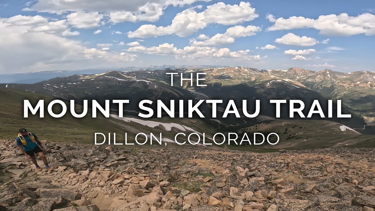 Hiking The Mount Sniktau Trail: Loveland Pass, Dillon Colorado 13er # ...