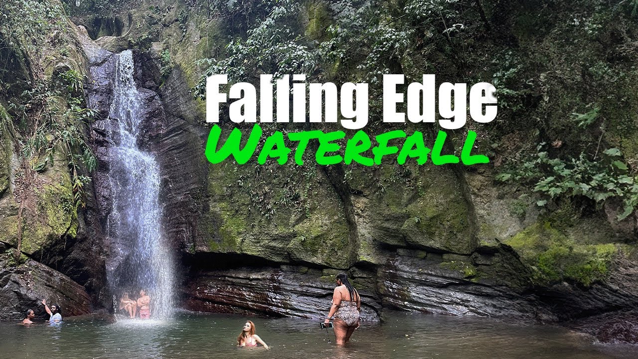 Hidden Paradise: Discover Falling Edge Waterfall in Jamaica - YouTube